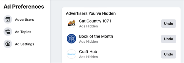 How to Change Your Facebook Ad Preferences