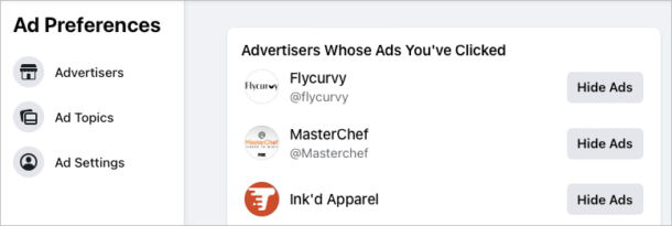 How to Change Your Facebook Ad Preferences