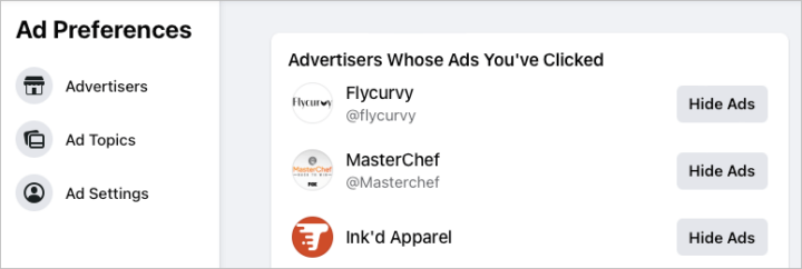 How to Change Your Facebook Ad Preferences