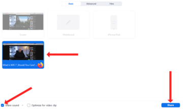 How to Share Audio on Zoom