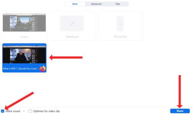 How to Share Audio on Zoom