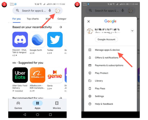 How to Update Android Apps