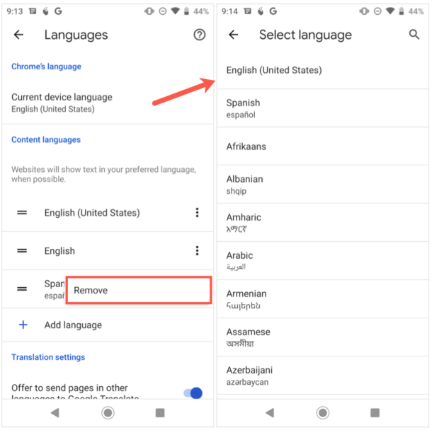 How to Change Language on Google Chrome