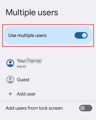 How to Set Up Multiple User Profiles on Android