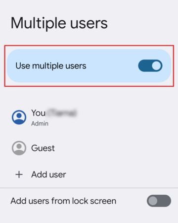 How to Set Up Multiple User Profiles on Android