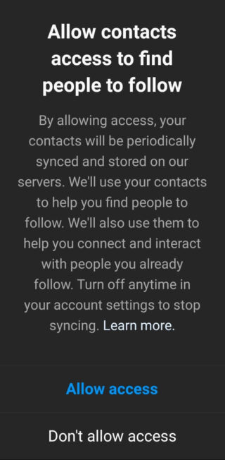 How to Find Your Contacts on Instagram