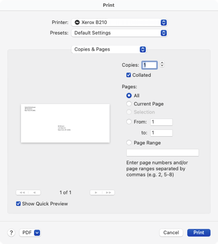How To Print On An Envelope In Microsoft Word