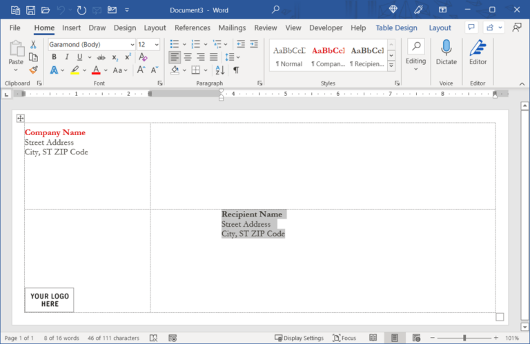 how-to-print-on-an-envelope-in-microsoft-word