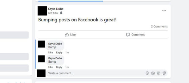What Does “Bump” Mean on Facebook?