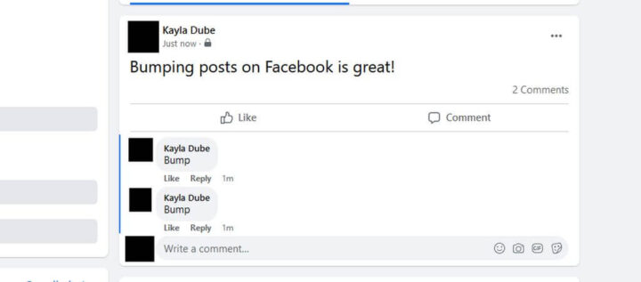 What Does “Bump” Mean on Facebook?