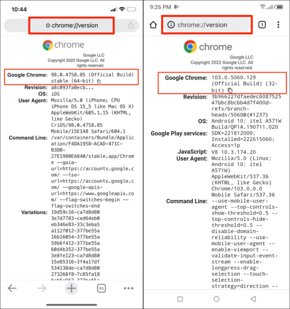 What Version of Google Chrome Do I Have?