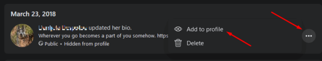 How to Hide and Unhide a Post on Facebook