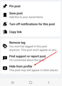 How to Hide and Unhide a Post on Facebook