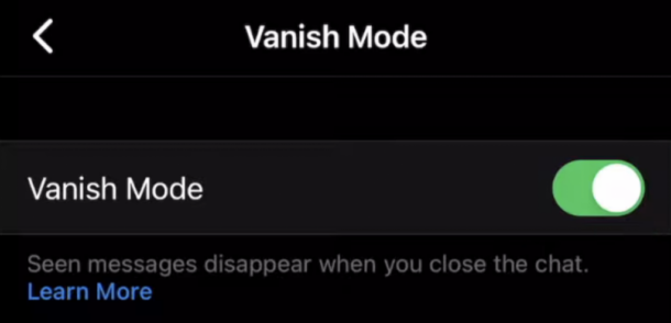 How to Use Vanish Mode on Facebook Messenger