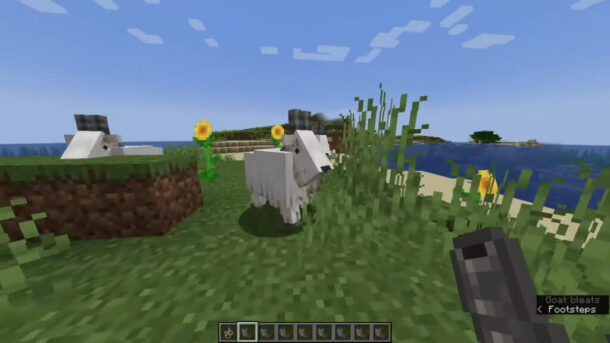 How to Get Goat Horns in Minecraft