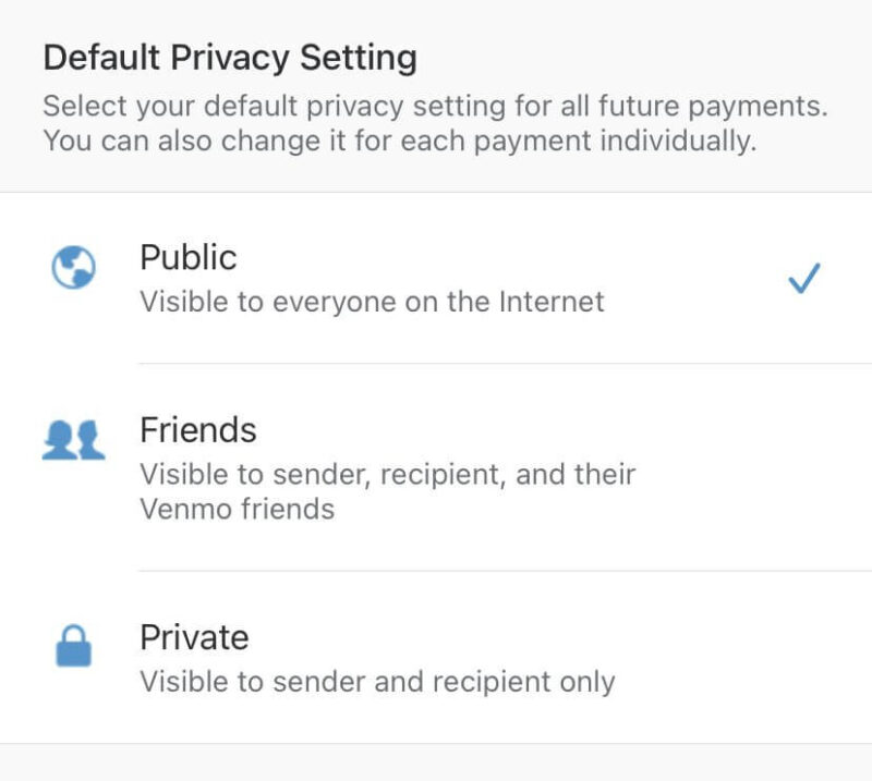 How to Make Venmo Private
