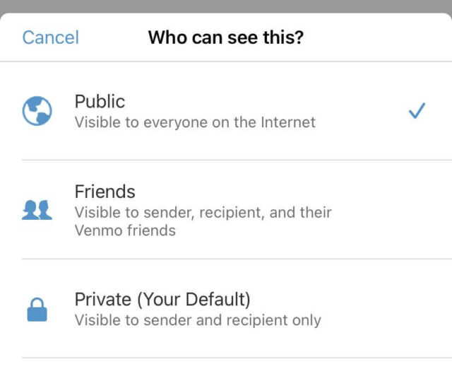 How to Make Venmo Private