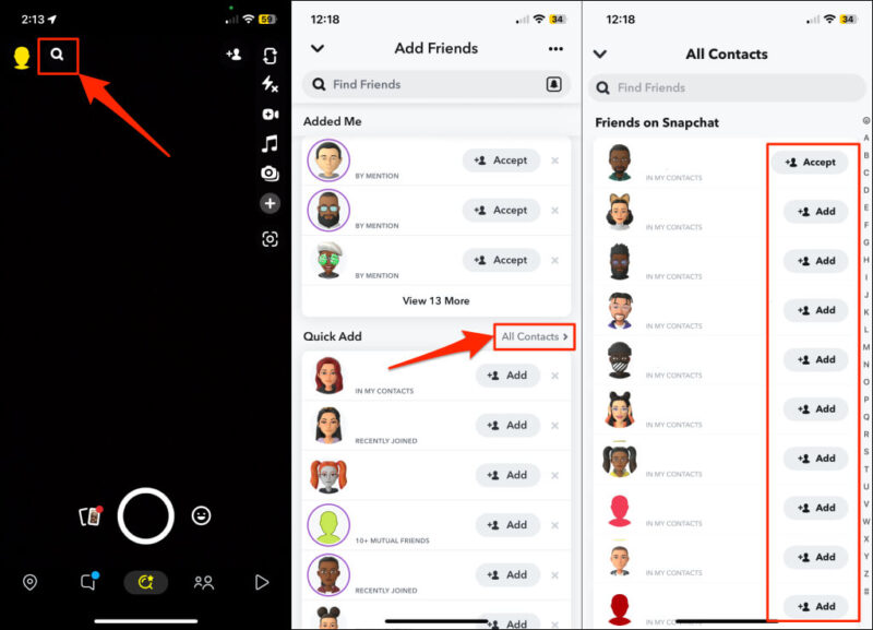How to See How Many Friends You Have On Snapchat