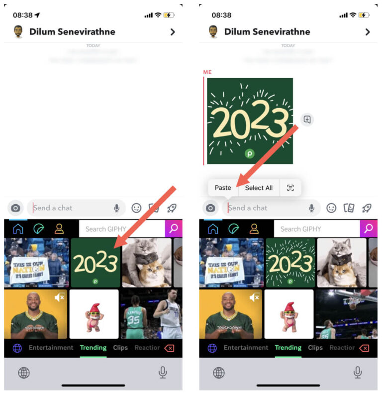 How to Send GIFs on Snapchat