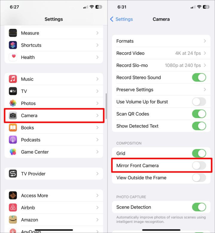How to Stop Your Phone Camera From Inverting or Mirroring Photos
