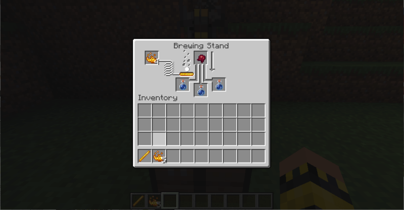 How to Make a Potion of Weakness in Minecraft