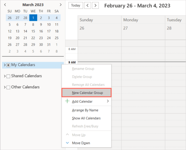 How To Create A Calendar Group In Microsoft Outlook LaptrinhX