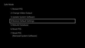How to Put Playstation 5 (PS5) in Safe Mode