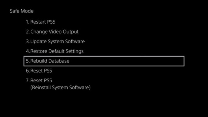 How to Put Playstation 5 (PS5) in Safe Mode