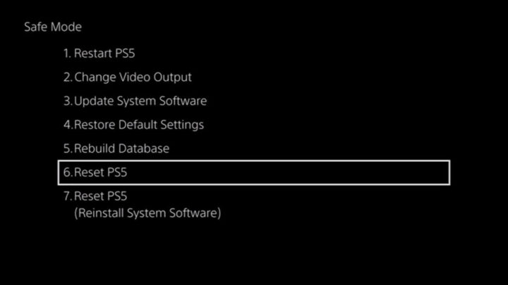 How to Put Playstation 5 (PS5) in Safe Mode