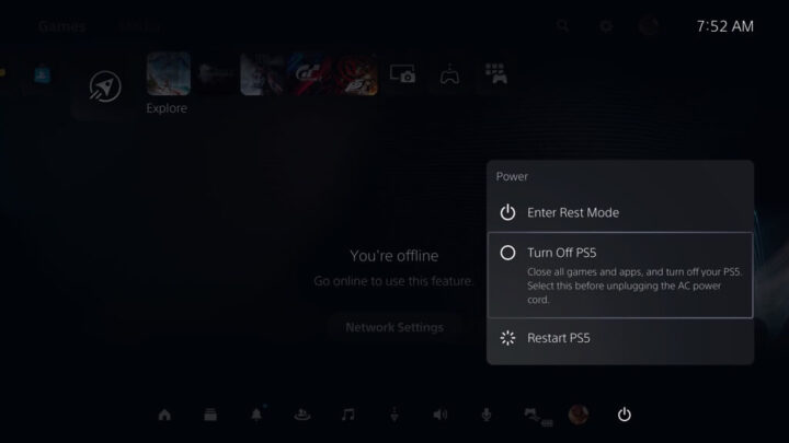 How to Put Playstation 5 (PS5) in Safe Mode
