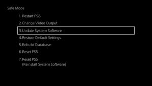 How to Put Playstation 5 (PS5) in Safe Mode