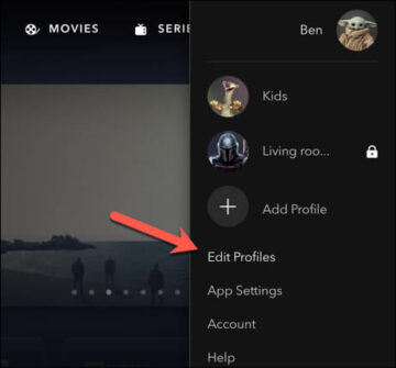 How to Edit or Delete a Disney Plus Profile