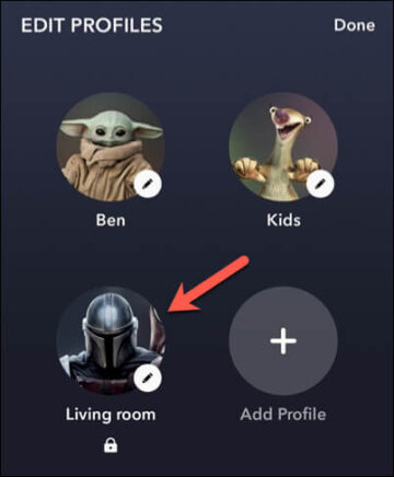 How to Edit or Delete a Disney Plus Profile