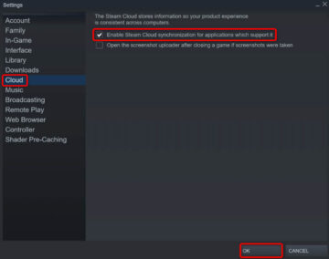 How to Fix a Steam Cloud Error