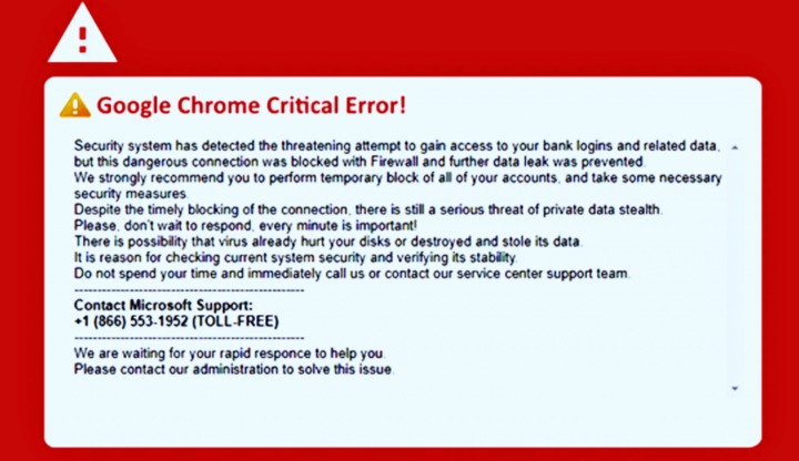 Google Chrome Critical Error: What It Means and How to Fix