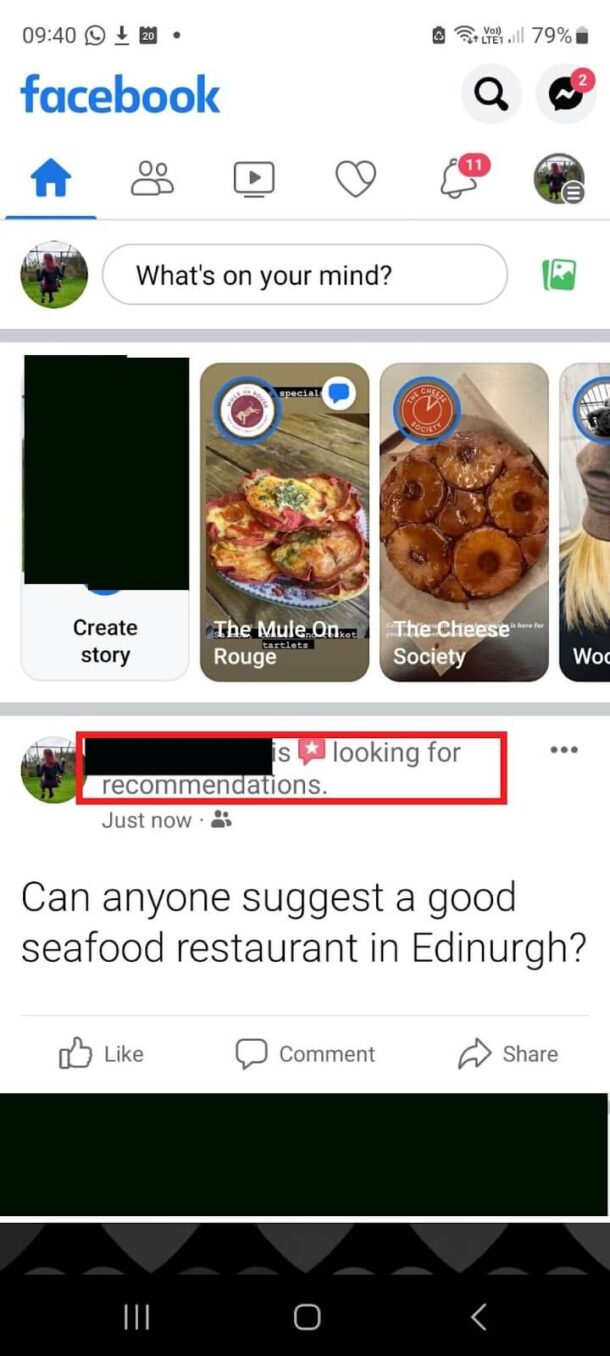 How to Ask for Recommendations on Facebook