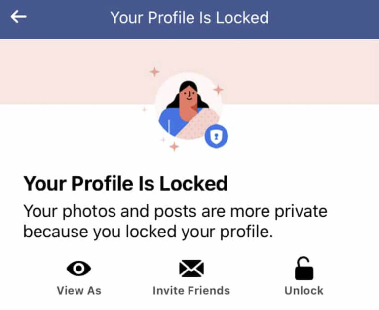 How to Lock and Unlock Your Facebook Profile