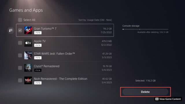 How to Manage Your Playstation 5 Storage Space