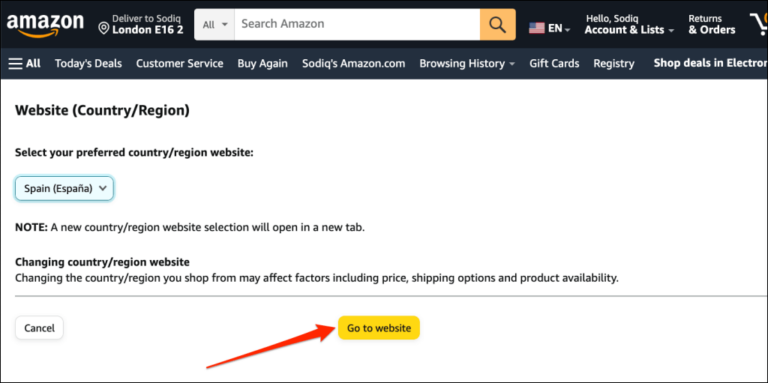 How to Change Language on Amazon