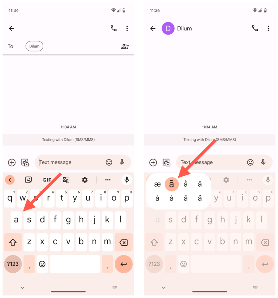 How To Type The Tilde Symbol On Android Iphone And Ipad