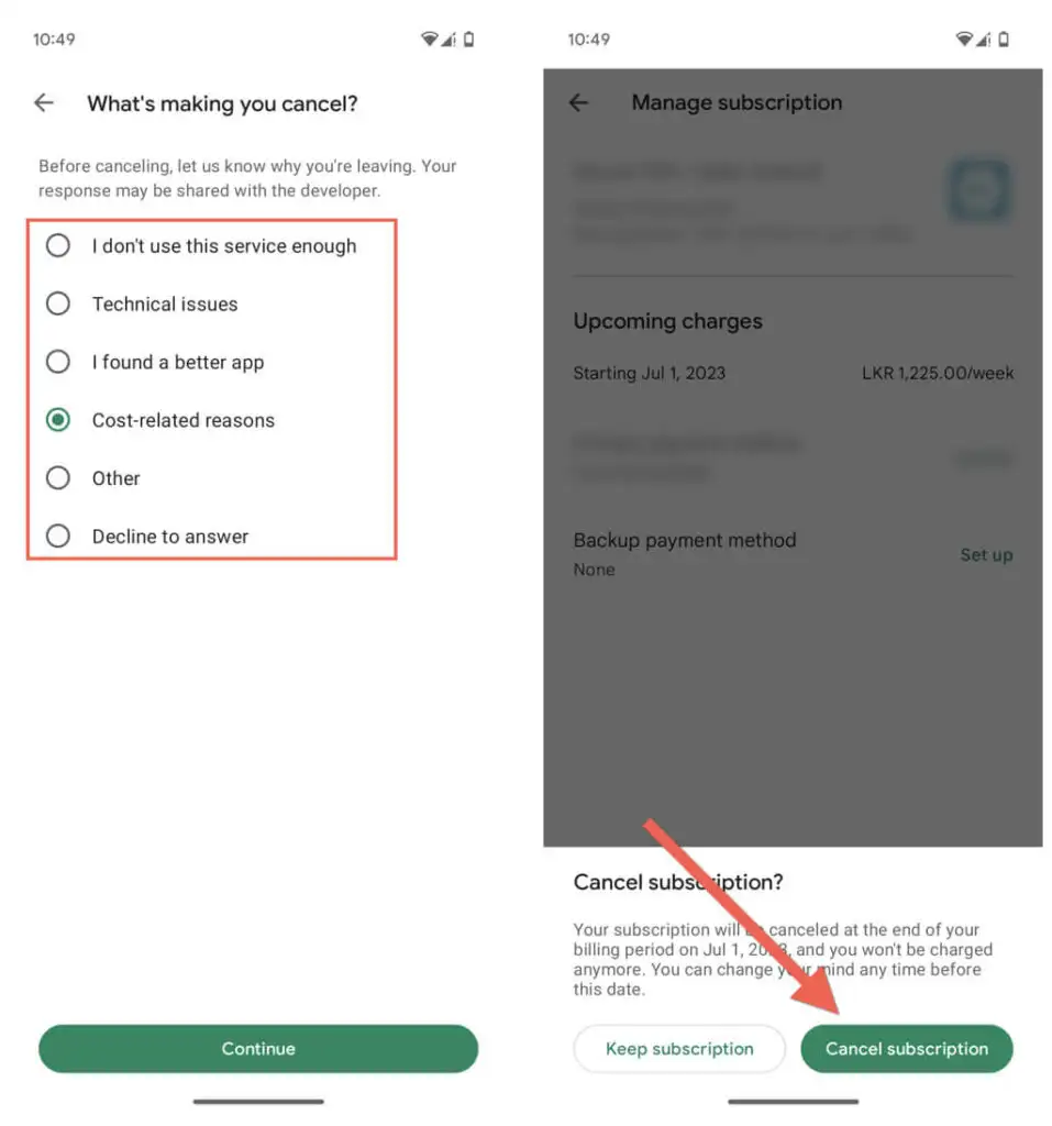 How to Pause or Cancel Google Play Subscriptions