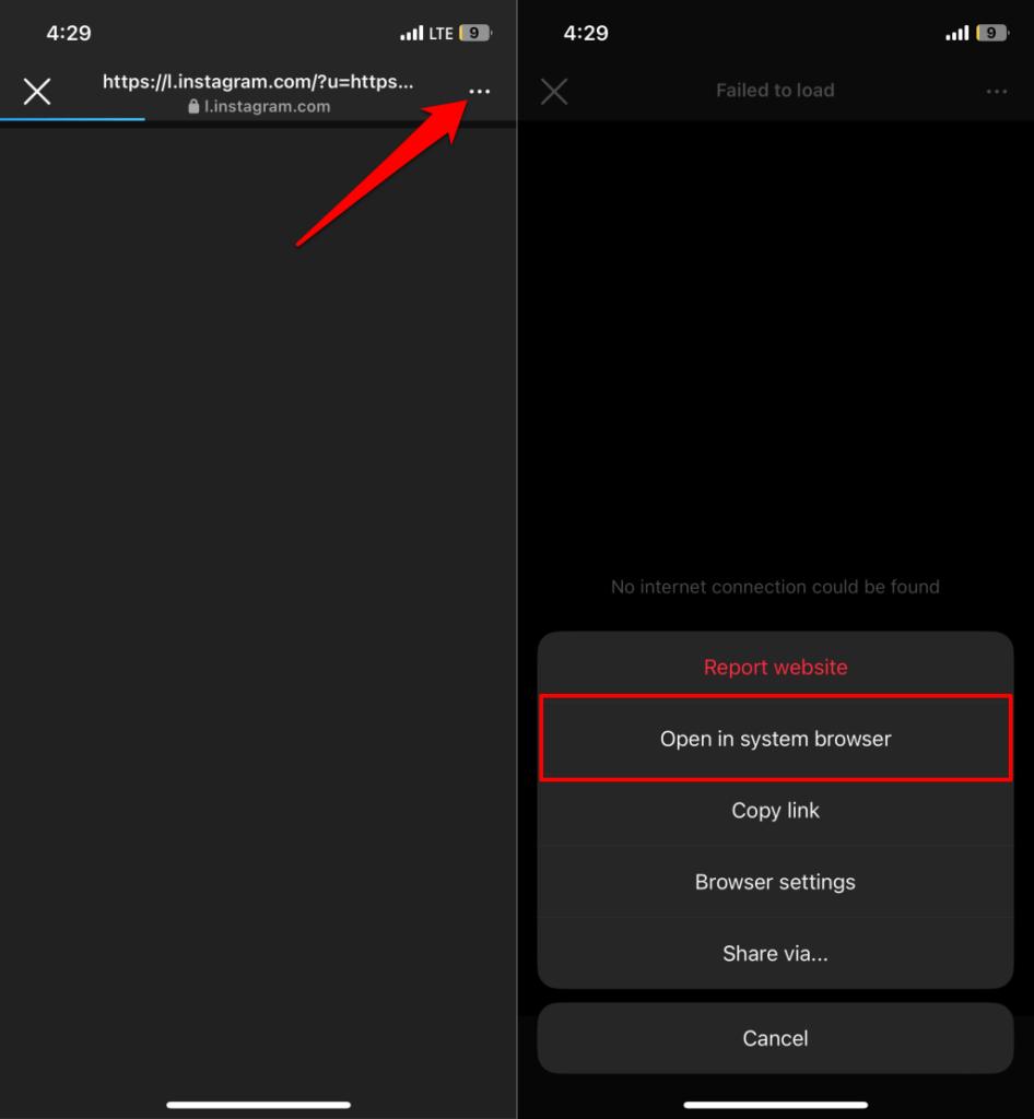 Links Not Working/Opening In Instagram? 8 Fixes to Try