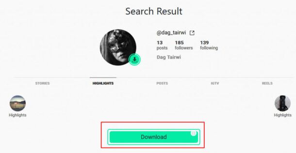 How to Download Instagram Story Highlights
