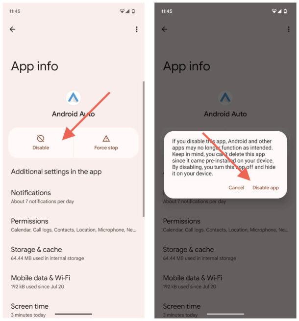 How to Stop or Turn Off Android Auto