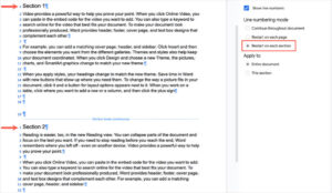 How to Add Line Numbers in Google Docs