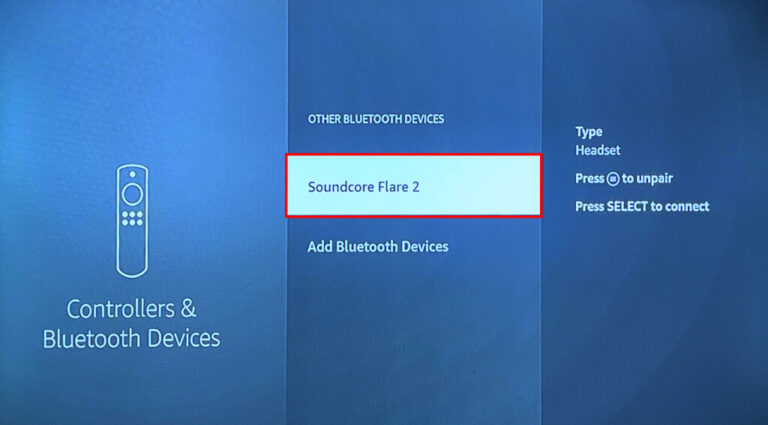 How to Connect Bluetooth Devices to Your Fire TV