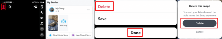 How to Delete a Story on Snapchat