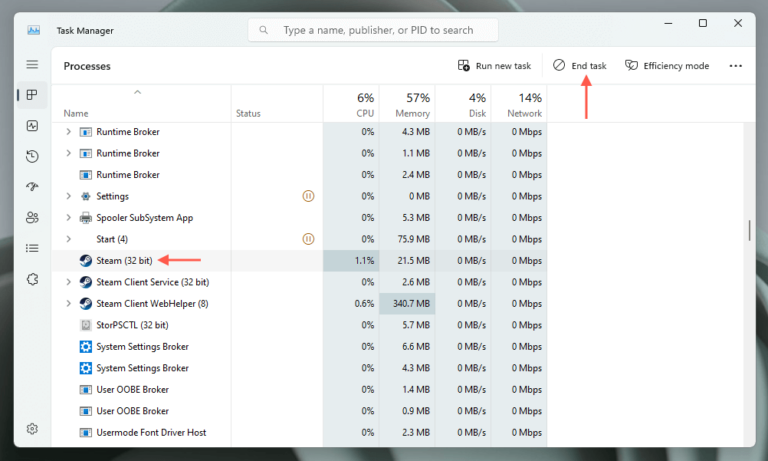 How to Restart the Steam App