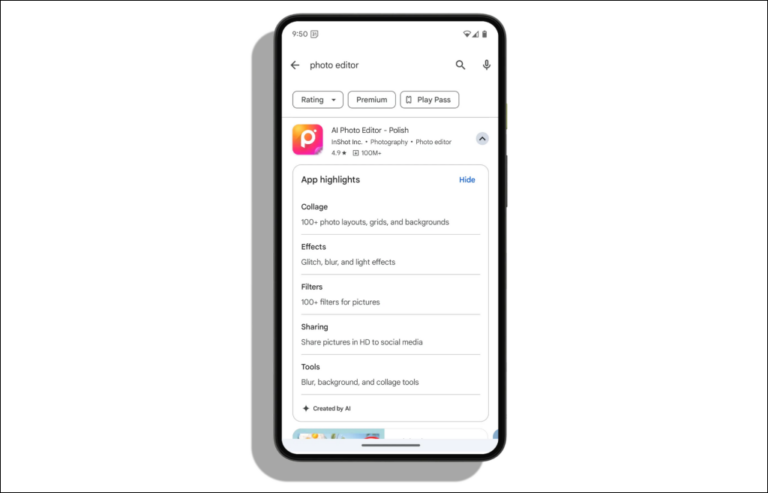 Google Play Store Gets AI-Generated App Reviews (and Other Features)