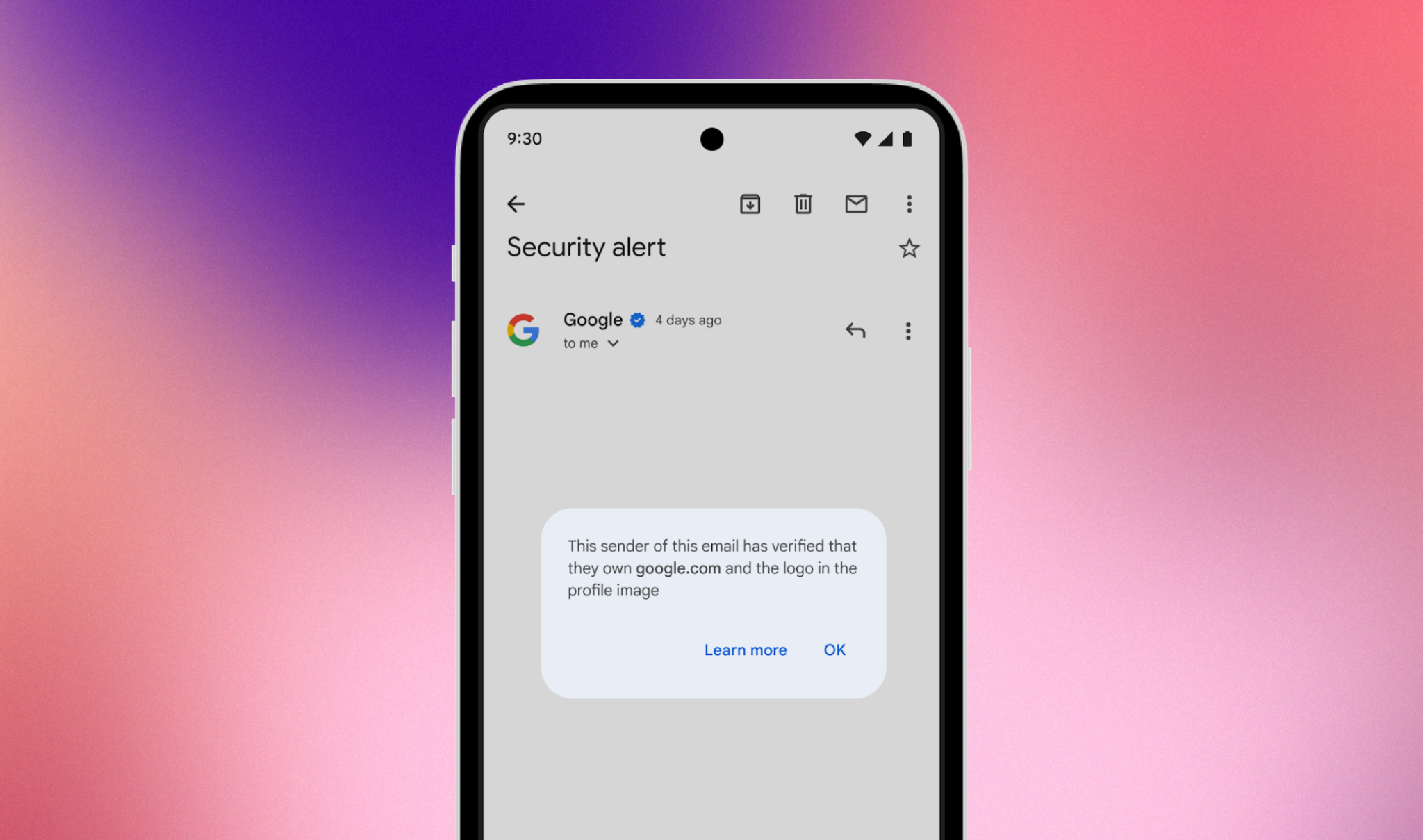 Gmail for Android and iOS Now Supports Checkmark for Verified Brands